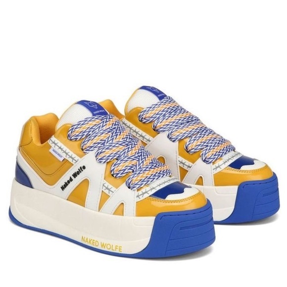 Naked Wolfe | Shoes | Naked Wolfe Platform Chunky Soles Slide Sneakers ...